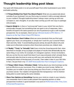 Using AI Prompts to Generate Blog Topics (with Templates)