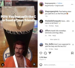 How "Split the G" Brewed Priceless Earned Media for Guinness
